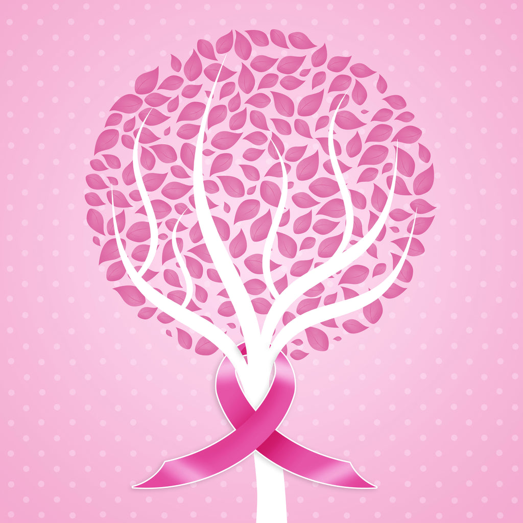 Home › Cancer Fabric, Breast Cancer Fabric, Custom Print Panel, Tree of ...