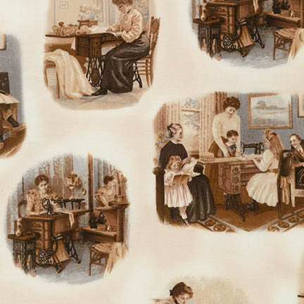 Home › Sewing Stash Fabric RK Singer Vignette Sewing Ladies 5177