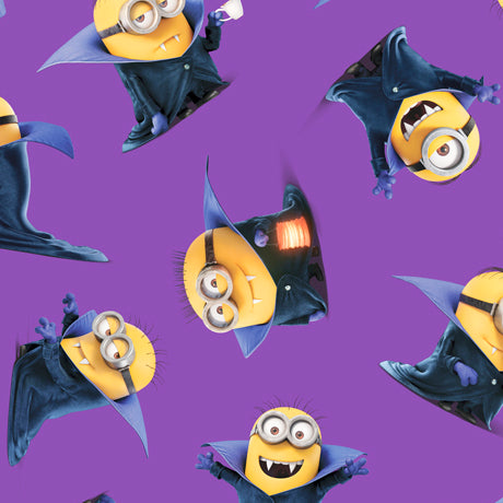 Home › Minion Fabric QT Bit Me All over Minion Dracula 5034