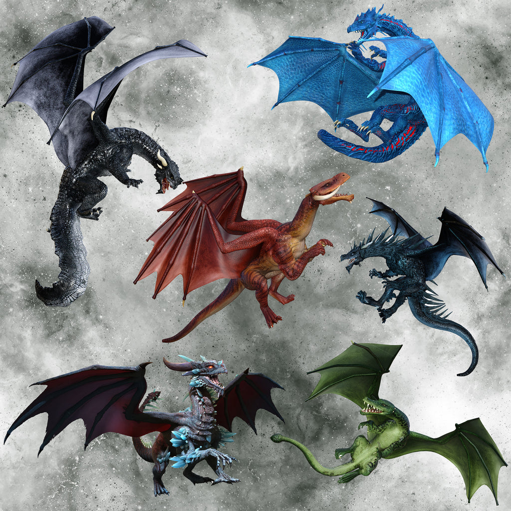 Home › Dragon Fabric, Dragons fighting in the sky, Cotton or Fleece 2011