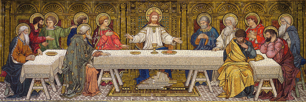 Home › Religious Fabric, Easter Fabric, Last Supper Fabric in Mosaic 5888