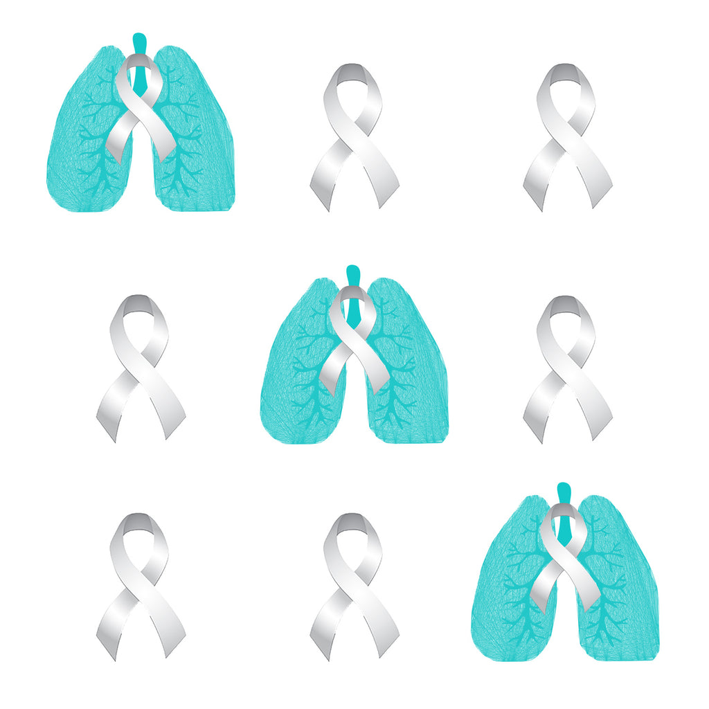 Home › Cancer Fabric, Lung Cancer Fabric, Cotton or Fleece 1111